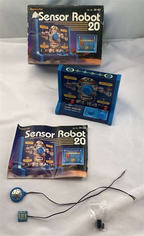 Science Fair Sensor Robot 20 Complete Working Great Condition Free Shipping Etsy