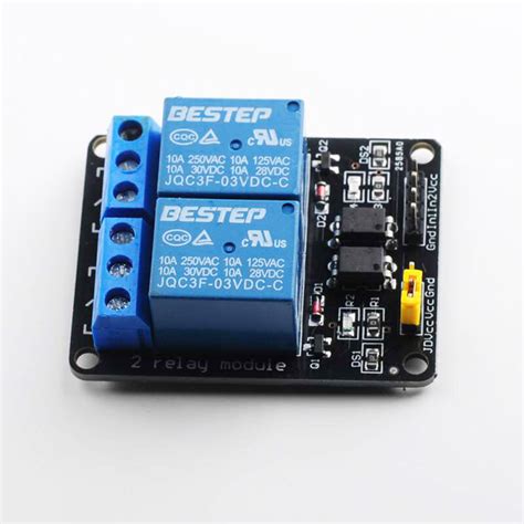 arduino용 릴레이 제어 개발 보드 3 3v 2 채널 릴레이 모듈 옵토커플러 절연 모듈 5 개 전자 데이터 시스템