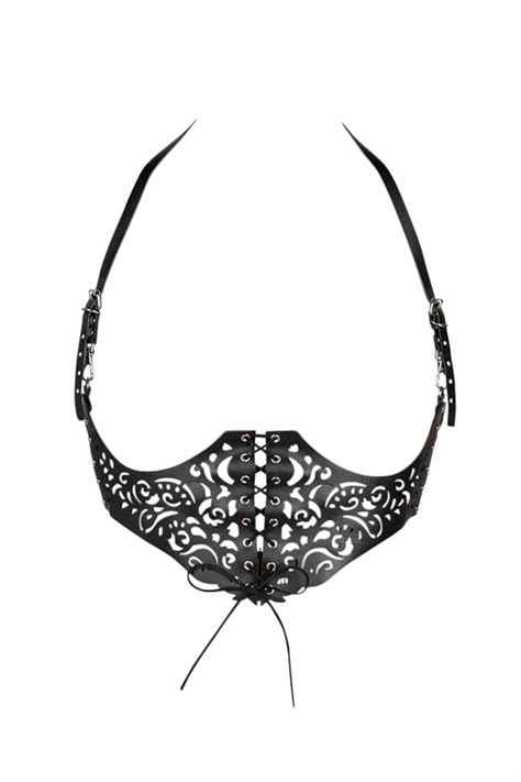 Lucy Leather Harness Corset • Fetish Leather Made In The Netherlands