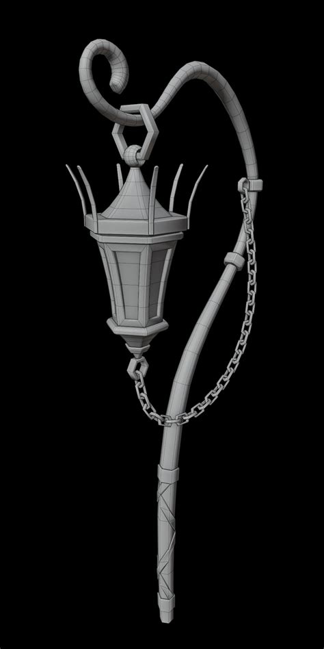 Flashlight Dark Fantasy 3d Model By Not Cube