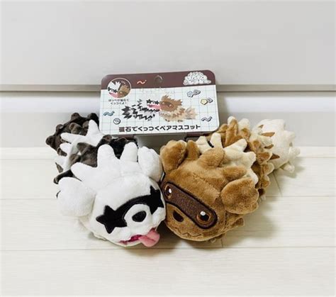 Zigzagoon And Galarian Zigzagoon Magnet Plush Keychain Set Pokemon Center
