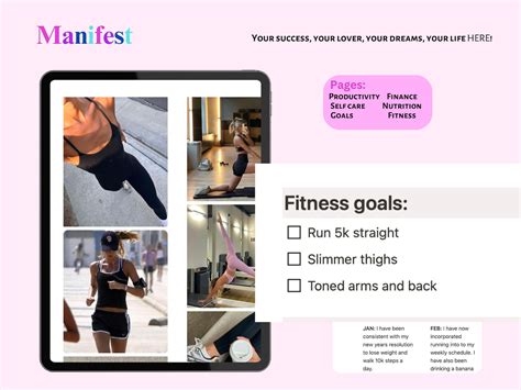 THAT GIRL Notion Template Notion Life Planner Aesthetic Planner All In One Notion Template