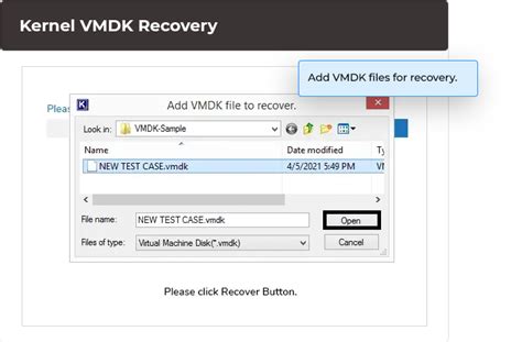 Vmdk Recovery Software Recover Vmdk Files From Virtual Disks