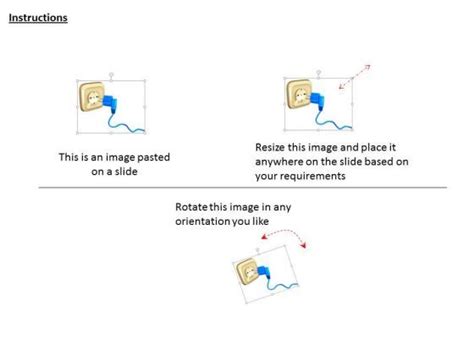 Stock Photo Plug And Socket Communication PowerPoint Slide