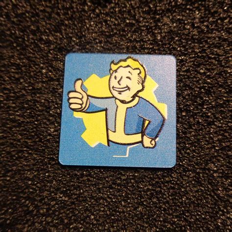 Vault Tec Vault Boy Fallout Logo Label Decal Case Sticker Badge 516b Etsy
