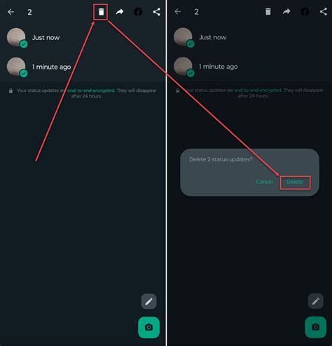 How To Delete Your Whatsapp Status
