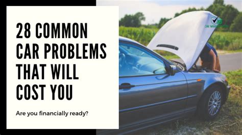 The 28 Most Common Car Problems that Will Cost You $8,747