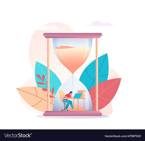 Programmer Businessman Working At Computer In An H