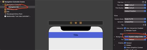 Ios Changing Navigation Bar Color In Xcode Stack Overflow