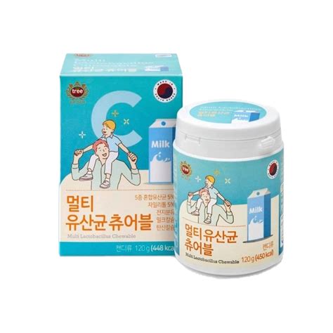 Vitamin C Tree Multi Lactobacillus Chewable Sữa Hộp Kovi Beauty Center
