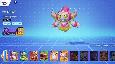 Pokemon Unite Hoopa Supporter Gameplay Youtube