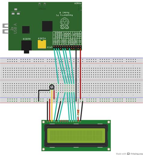 Chrishwentzel Raspberry Pi 16x2 Lcd