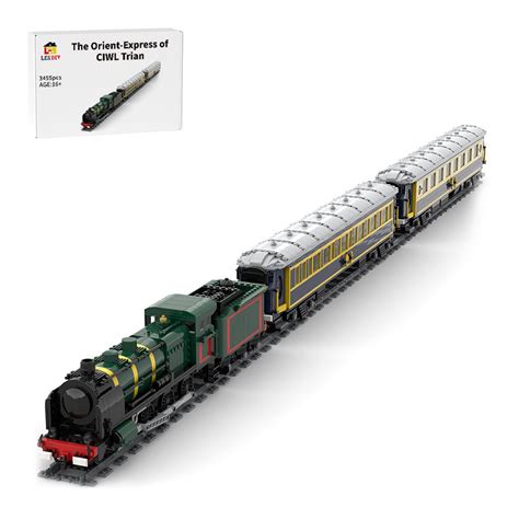 The Orient Express Of Ciwl Train Building Blocks Lesdiy