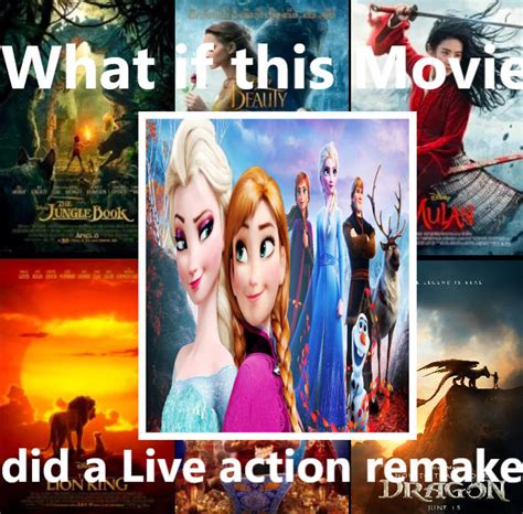 What If Frozen Did A Live Action Remake By Mrdimensionincognito On