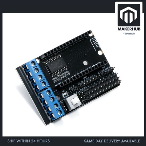 Esp8266 Motor Driver Expansion V2 Board L293d Lua Esp8266 Wifi Motor Driver Shield Makerhub