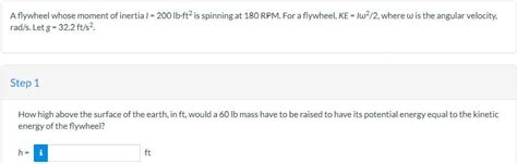 Answered A Flywheel Whose Moment Of Inertia … Bartleby