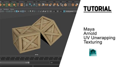 how to give texture on object in maya and arnold renderer tutorial