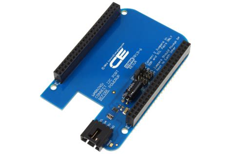 i2c shield for beaglebone with outward facing i2c port ncd store