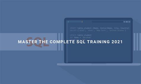 Master The Complete Sql Training 2021 Alpha Academy