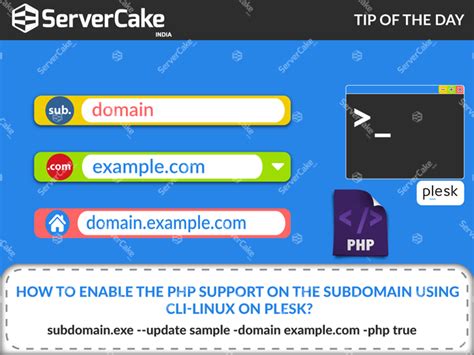 Enable The Php Support On The Subdomain Using Cli Linux On Plesk