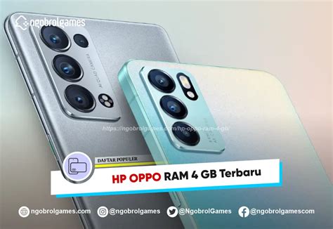 Daftar Lengkap HP OPPO Ram GB Terbaru