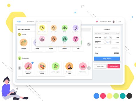 Pos Application On Behance