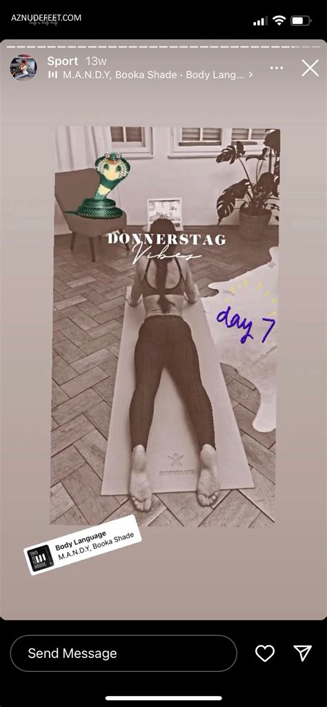 Anna Lena Class Feet Aznudefeet