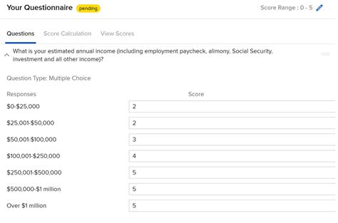 Modify Risk Score Values