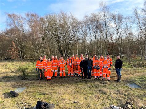 historic marshalling yard rejuvenated by biodiversity improvements tilhill