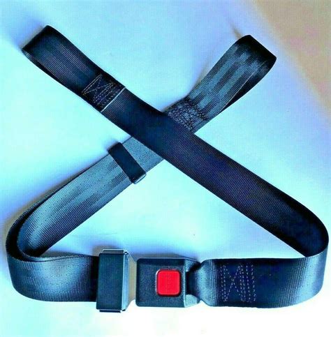 Restraint Strap Lap Seat Belt With Loop Ends For Ambulance Stretcher