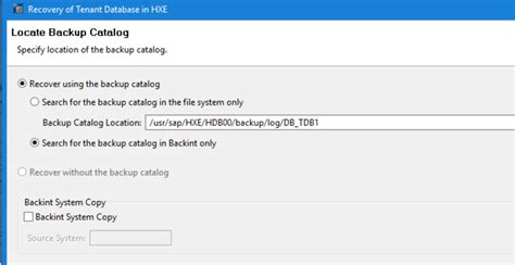 How To Restore Sap Hana Database From Clone Dell Pakistan