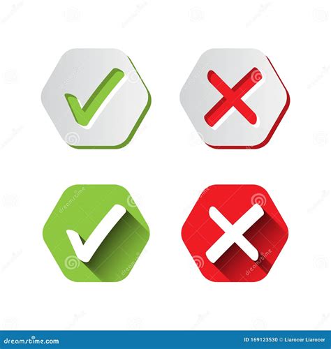 Check Mark Stickers Style Brush Stock Vector Illustration Of Graphic Button