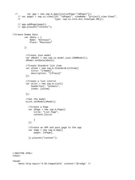 Ui5 Sample Code Download Free Pdf Software Engineering Software