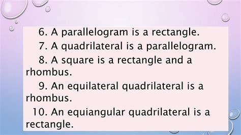 Proves Theorems On The Different Kinds Of Parallelogram Pptx Physics