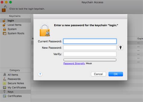 Mac Keeps Asking For Keychain Password Yellowws