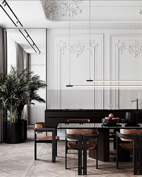 Privilege Современные французские интерьеры Белые интерьеры Стили гостиной