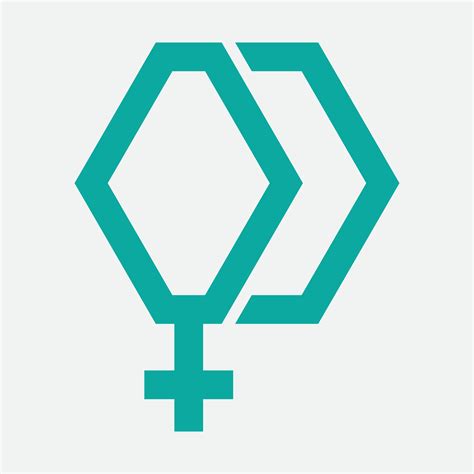 Diagonal Icon Logo Gender 26288340 Vector Art At Vecteezy