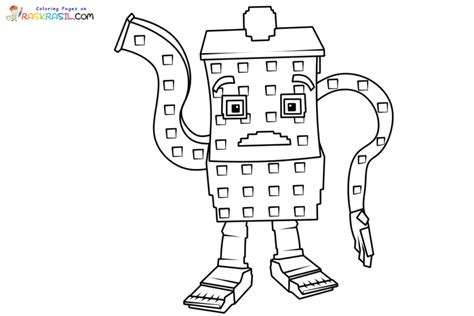 Dibujos De Família Sahur Para Colorear