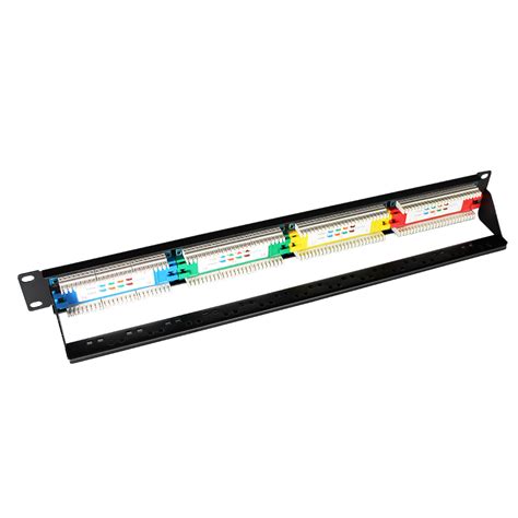 1u 24 Port Colored Patch Panel From China Manufacturer Webitelecomms