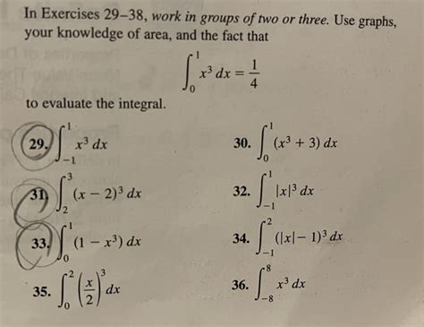 Solved In Exercises Work In Groups Of Two Or Three Chegg Com