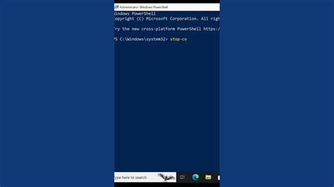 Shutdown Computer From Powershell Shorts Powershell Powershellscripting Youtube