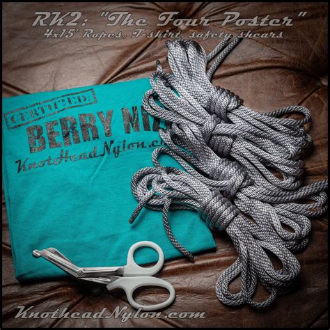 4 Rope Kit Knot Head Nylon Bondage Rope Kit Rope Bondage Bdsm Kinbaku