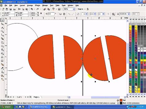 CorelDraw Tutorial Knife Tool YouTube YouTube