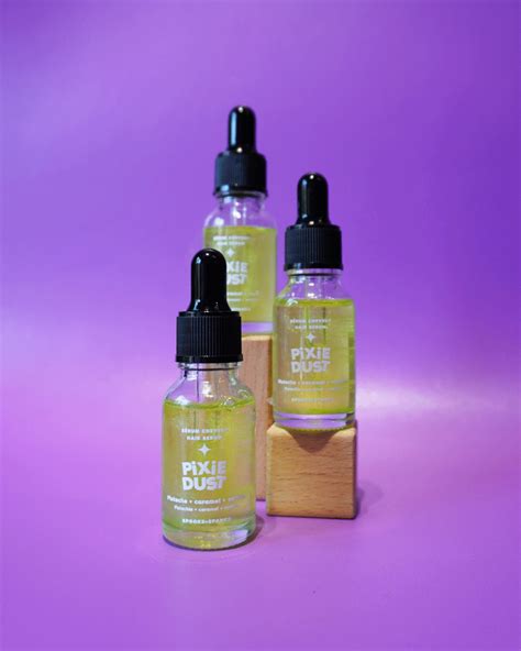 Pixie Dust Hair Serum Pistachio Caramel Vanilla Bean Spooks