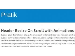 Bootstrap Header Examples