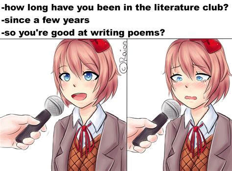 Oc Fanart U Okay Sayori Meme Template In The Comments Rddlc
