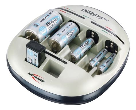 Быстрое Зарядное устройство ANSMANN Energy8 (АА,ААА,С,D, Е крона ...
