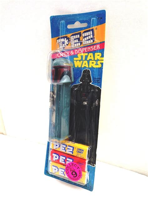 Boba Fett “pez Dispenser Wcandy” Star Wars Potf “pez Candy Inc