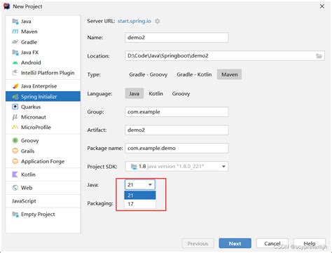 Spring Initializer No Longer Supports Java8 That Is Springboot2x