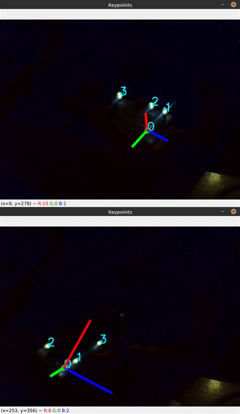 Get The Proper Simpleblobdetector Blobs Order To Use With Solvepnp Python Opencv